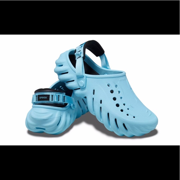 CROCS | Shoes | Crocs Echo Clog Arctic Blue | Poshmark